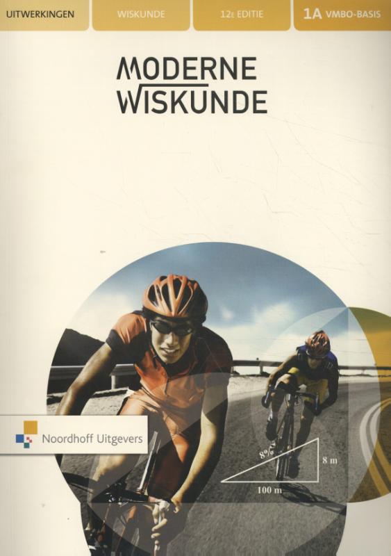 Moderne Wiskunde 1a vmbo-basis uitwerkingenboek | 9789001883560