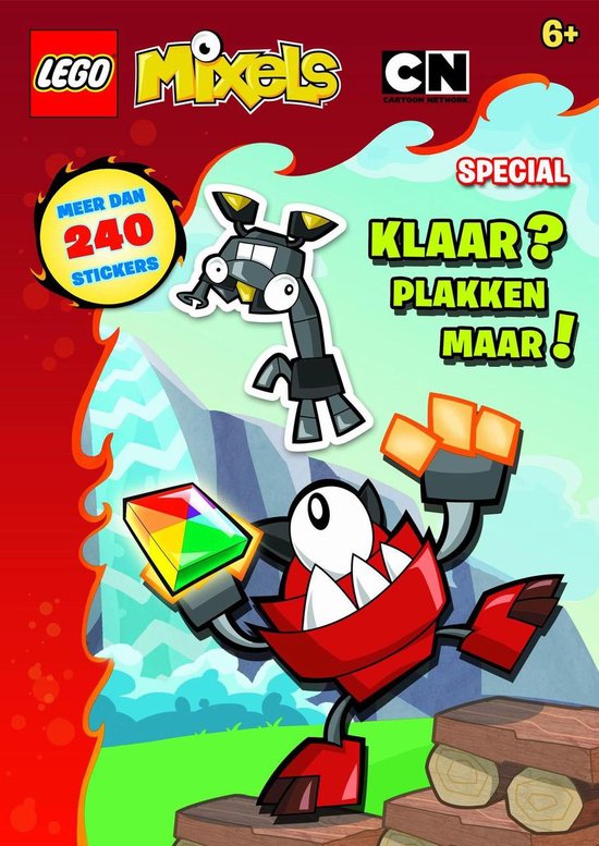 Lego Mixels boekje met meer dan 240 stickers | Tweedehands | BoekenBalie