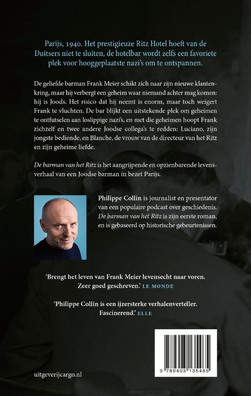 De barman van het Ritz | 9789403135465