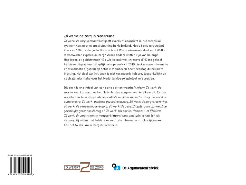 Zó werkt de zorg in Nederland | 9789493004306