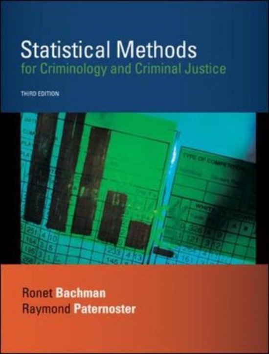 Statistical Methods for Criminology and Criminal Justice | Tweedehands ...
