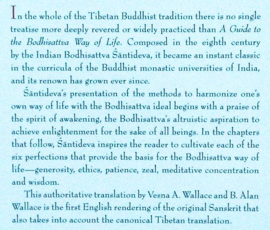 A Guide to the Bodhisattva Way of Life | Tweedehands | BoekenBalie