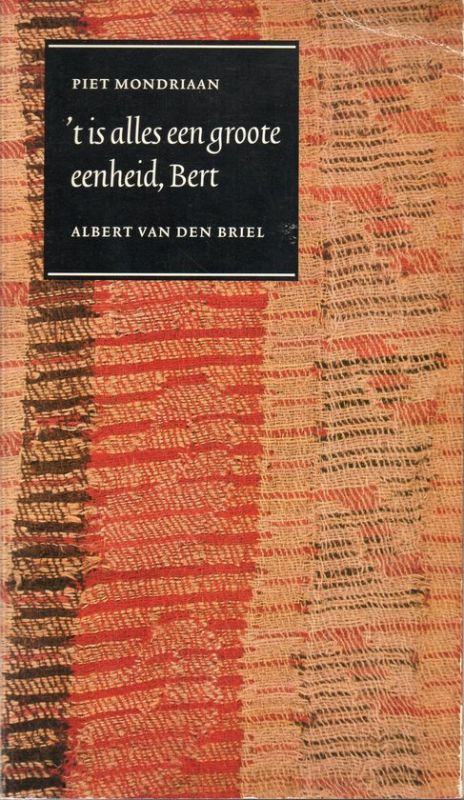't is alles een groote eenheid, Bert | Tweedehands | BoekenBalie